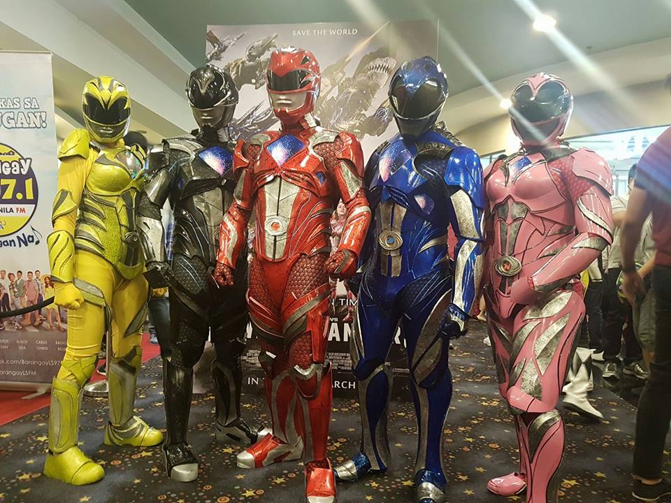 MMPR The Movie 2017 - Pinoy Power Rangers Cosplayers Takes The ...