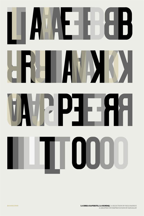 10 Poster Tipografi Menarik Yang Menginspirasi Anda - Anak Blogger