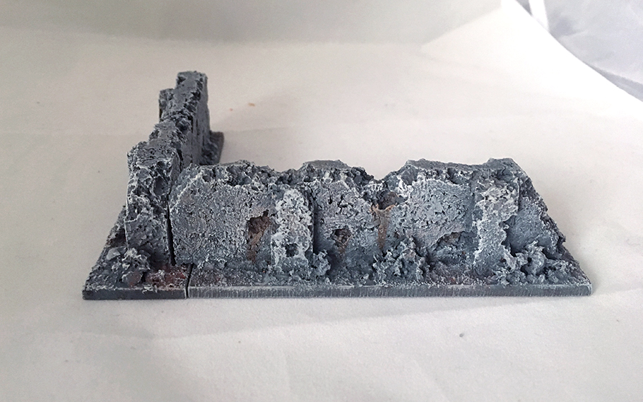 Sword of templar: Terrain Showcase & Tutorial - Simple cork wall