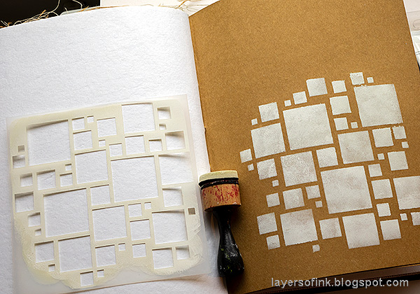 Layers of ink: Shadow Stenciling Tutorial