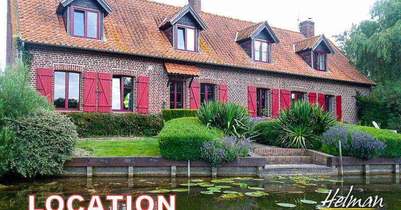 MARIE-ANNE HELMAN IMMOBILIER: Maison A Louer Dans Le Marais Audomarois