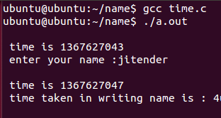 Just-programming: Time Function Using C program