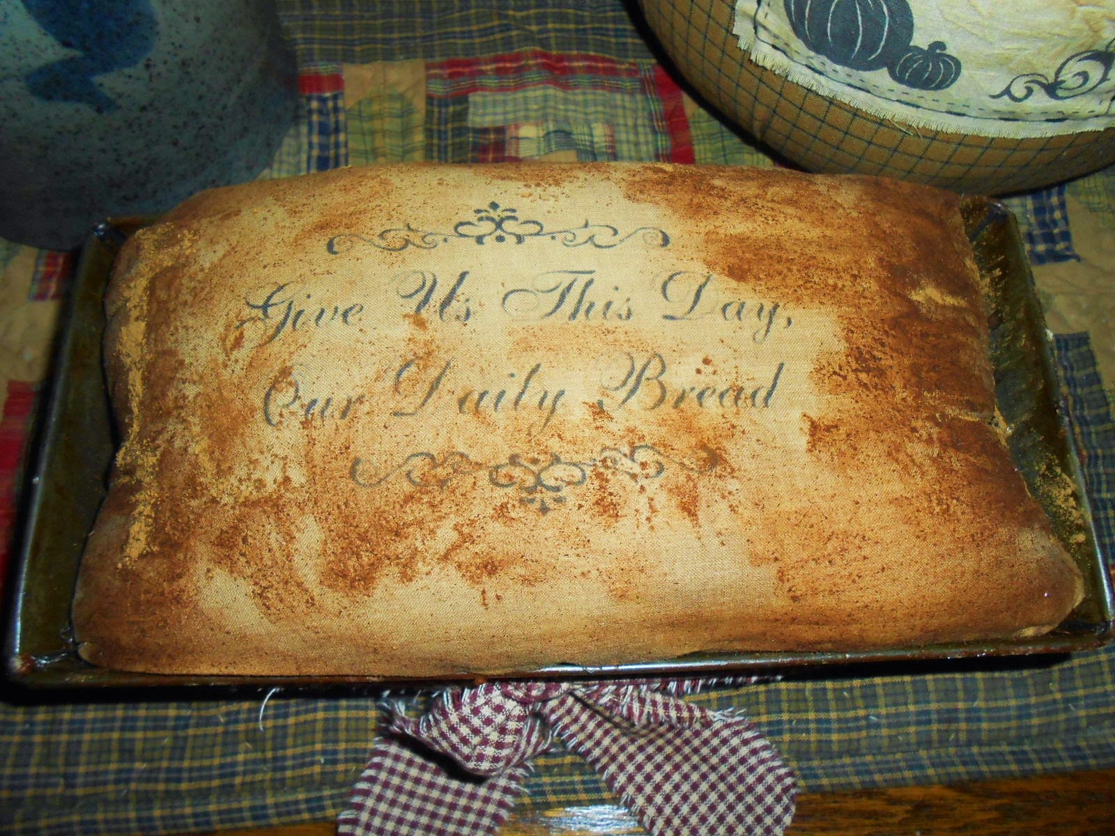 KKL Primitives Selling Blog: PRIMITIVE FAUX CINNAMON BREAD; GIVE US ...
