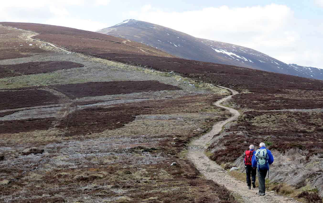 Alex and Bob`s Blue Sky Scotland: Ben Rinnes. Braes of Glenlivet. Moray ...