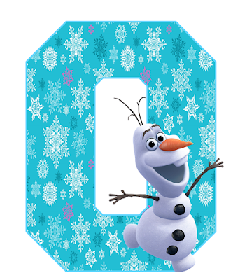 Kits imprimibles gratis : Números de Frozen