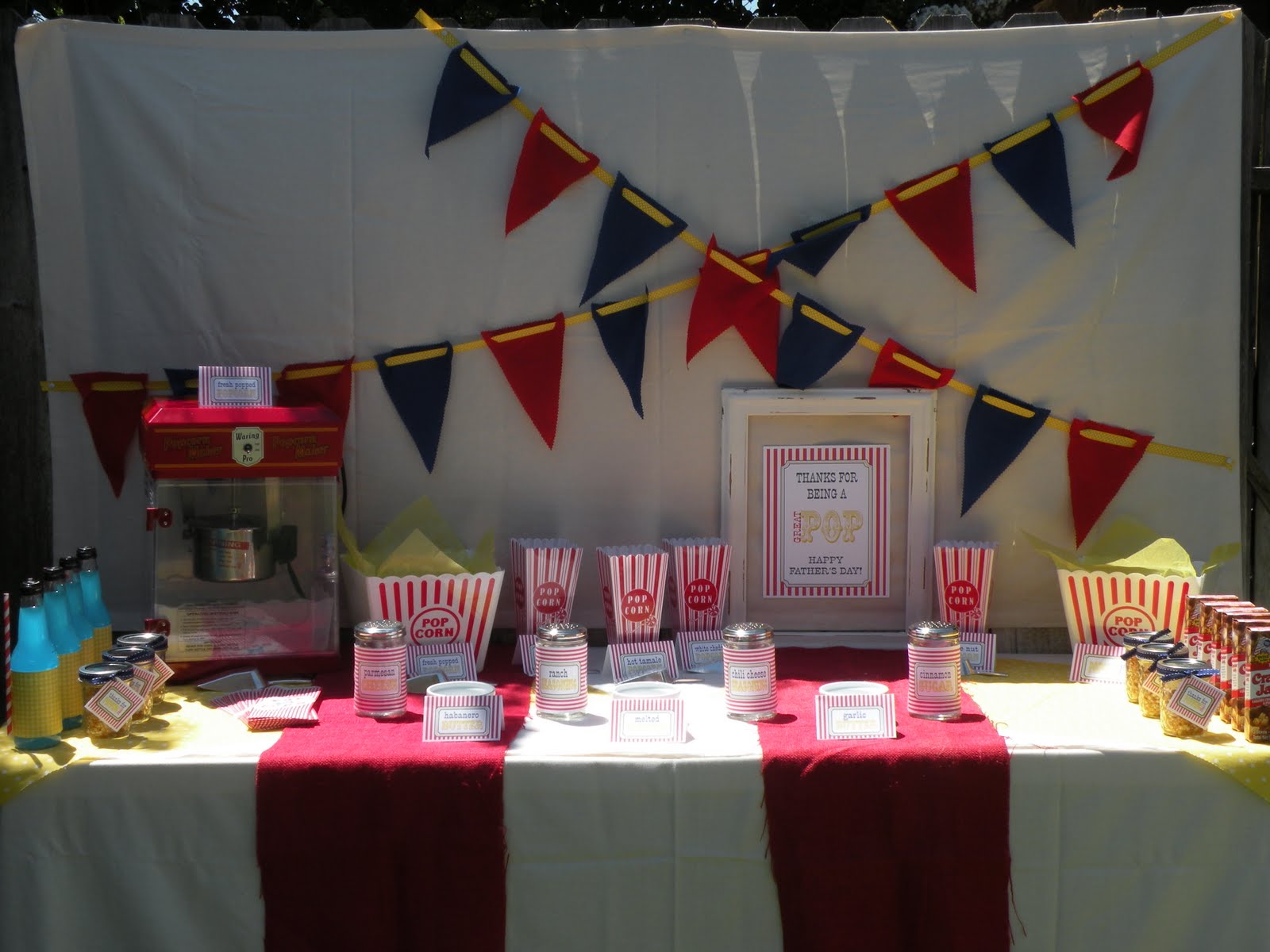 La Belle Parties: Father's Day Popcorn Party