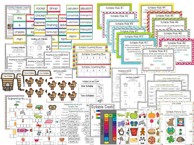 Counting and Segmenting Syllables | Primary Junction