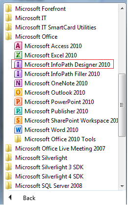 Tech City - A2ZDinesh: How to create an InfoPath List form and publish ...
