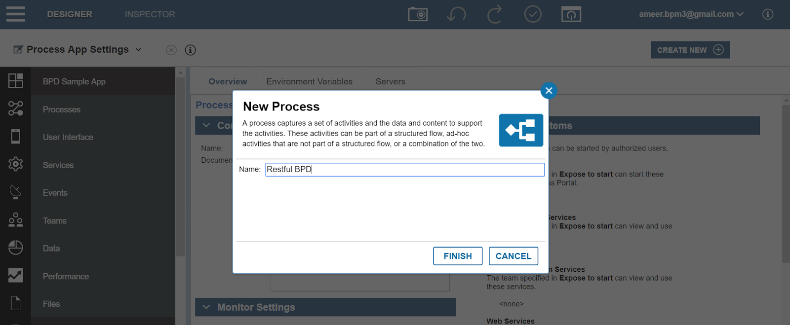 Expose BPD as a Restful Service in IBM BPM