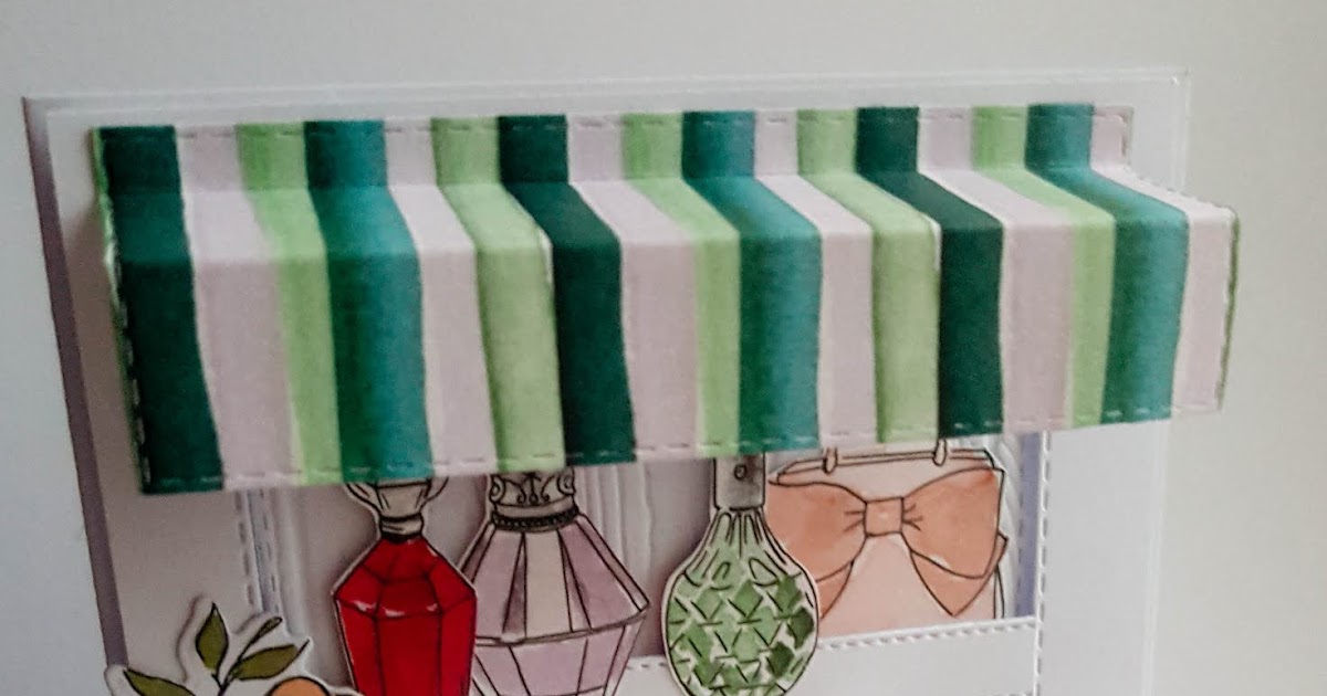 All Things Pretty Craftee: Shop Front Card