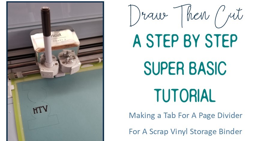 Fields Of Heather: A Super Simple Draw Then Cut Tutorial - Planner Tabs