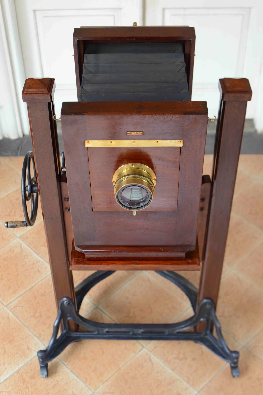 Old Vintage Gallery: Antique Studio Camera "Ansco" USA Circa Early 1900