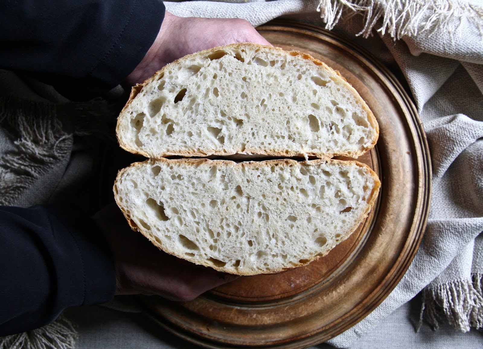 salted sugared spiced™: No Knead Rustic Artisan Bread
