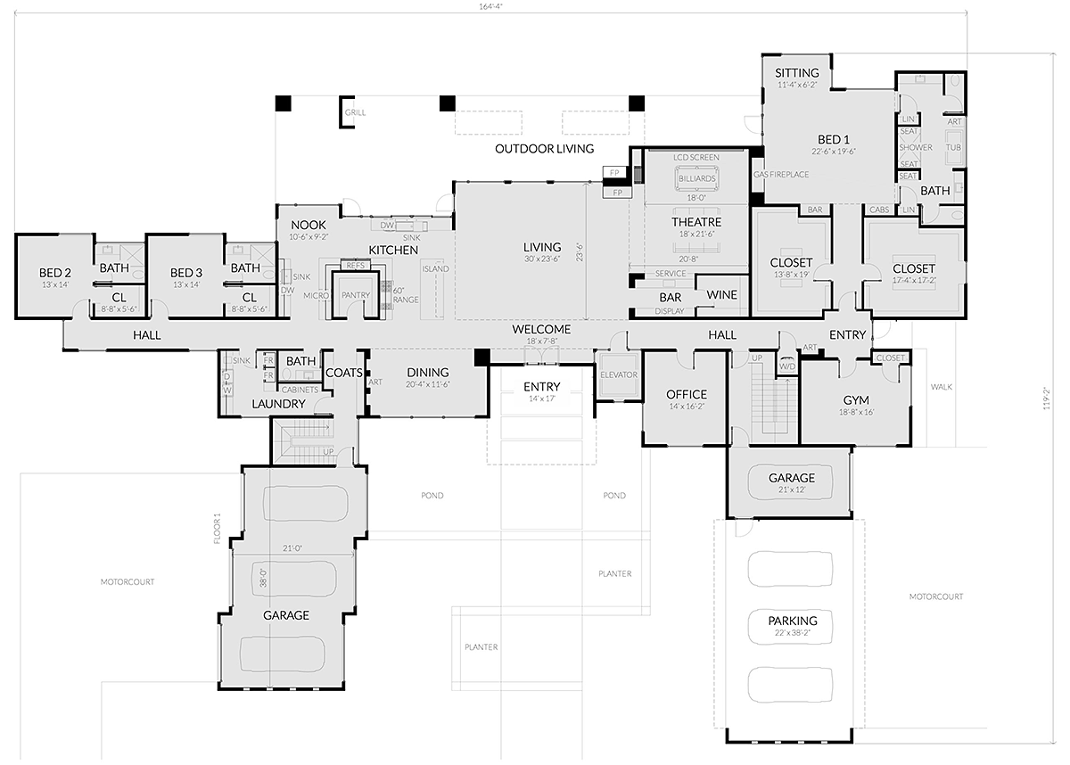 7 Bedroom House Plans ~ Garden Ideas