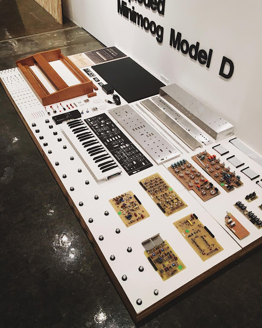MATRIXSYNTH: New Minimoog Model D in the Works? Spotted at Moogfest!