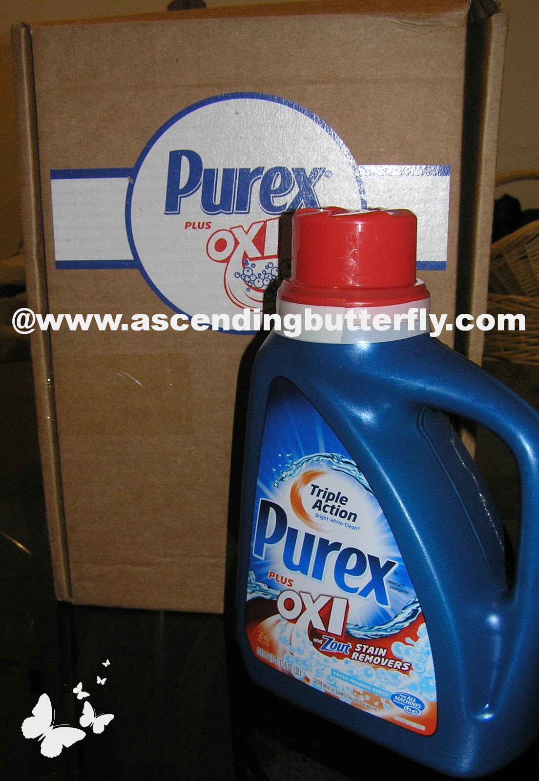 Ascending Butterfly: Purex with Oxi and Zout Stain Remover! I can't ...
