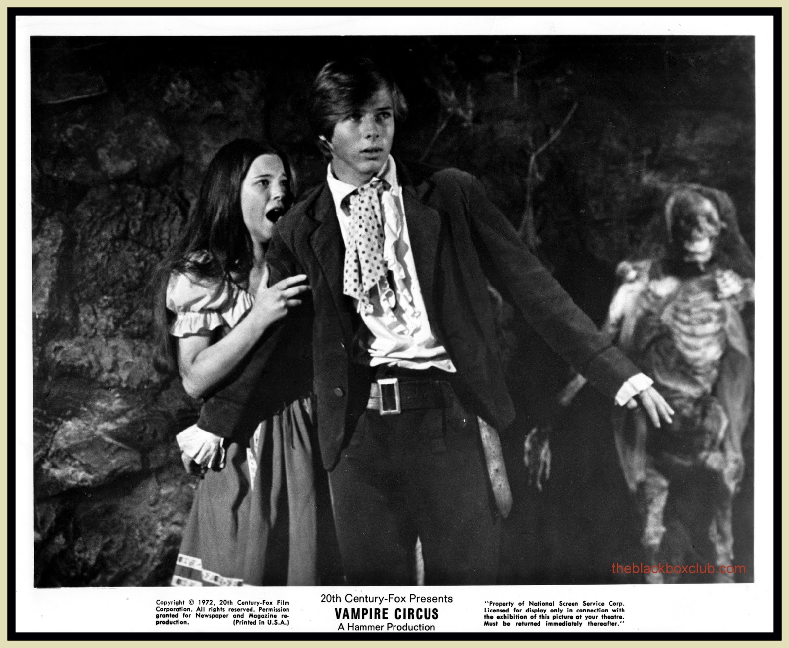 The Black Box Club: VAMPIRE CIRCUS: HAMMER FILMS MINI STILLS GALLERY