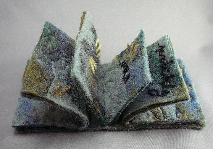 Making a Felt Book, Pt. 5: Binding