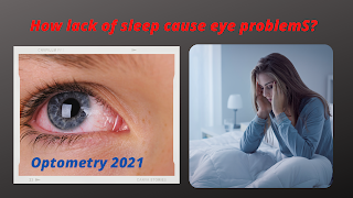 How lack of sleep cause eye problems?