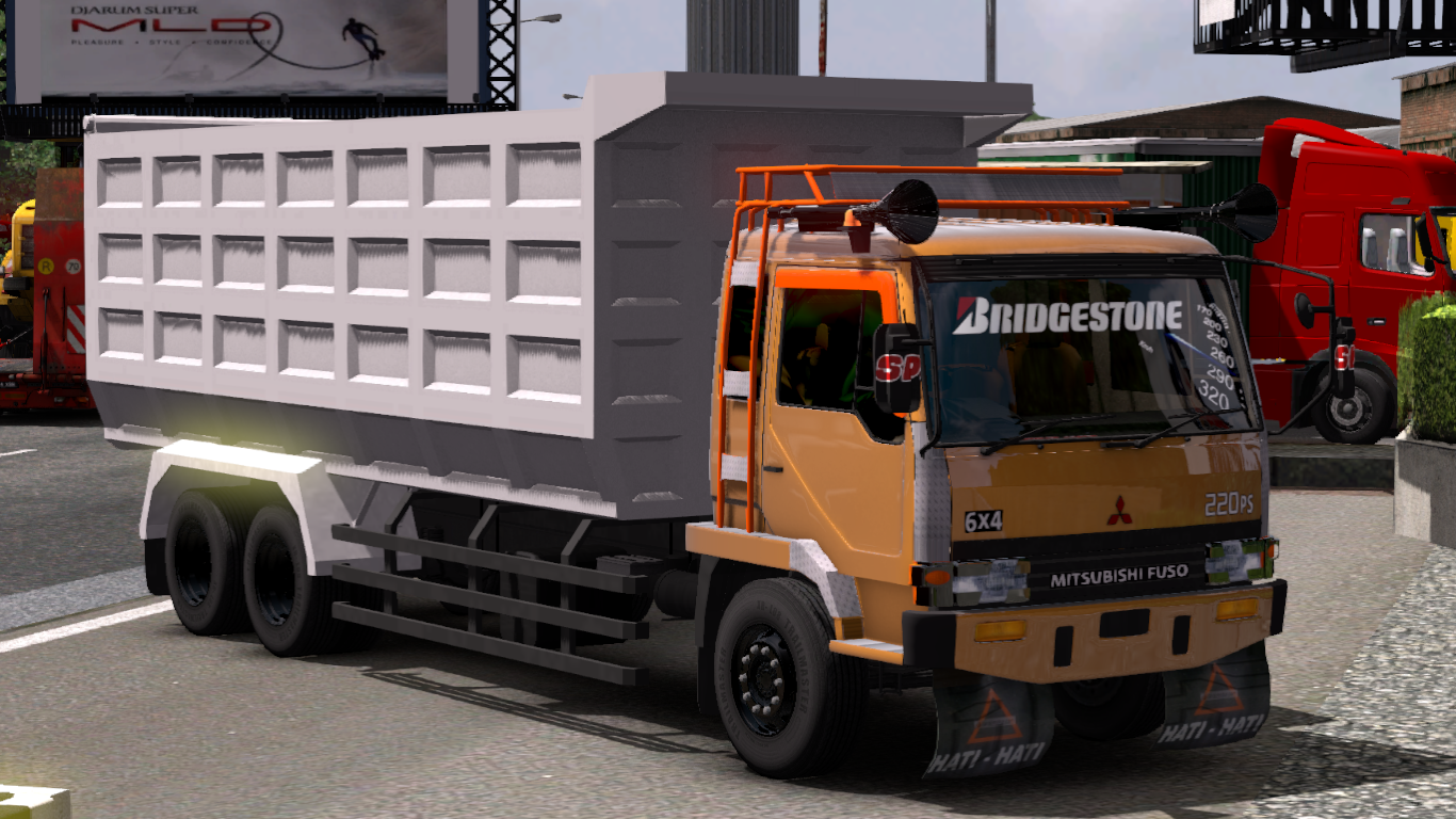 Mod ets2 Fuso V2 ETS2 BY SMT | Mod ets2 indonesia