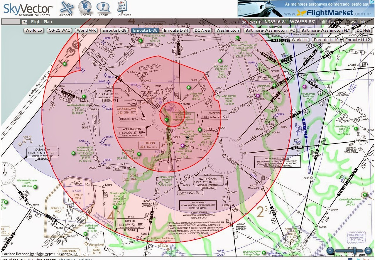 ARQUIVO DA AVIAÇÃO: NAVEGAÇÃO COM A SKYVECTOR