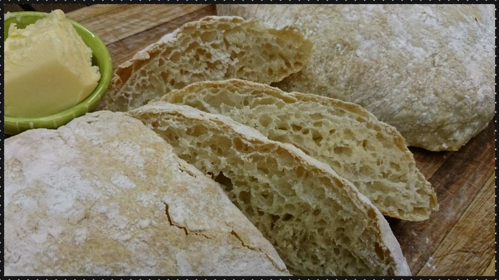 Cook with CarolC: Italian Crunchy Ciabatta Bread
