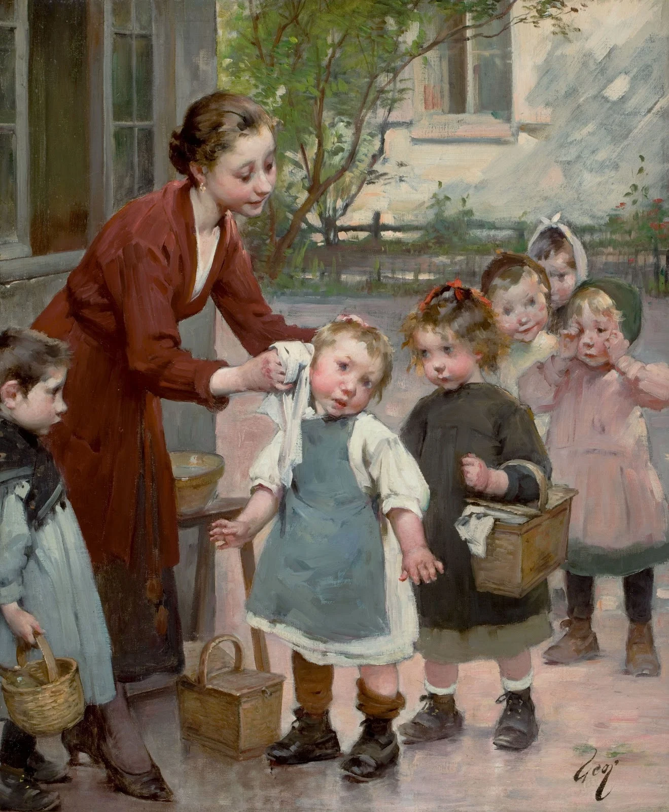 Jean Geoffroy (1853-1924) | Genre painter | Tutt'Art@