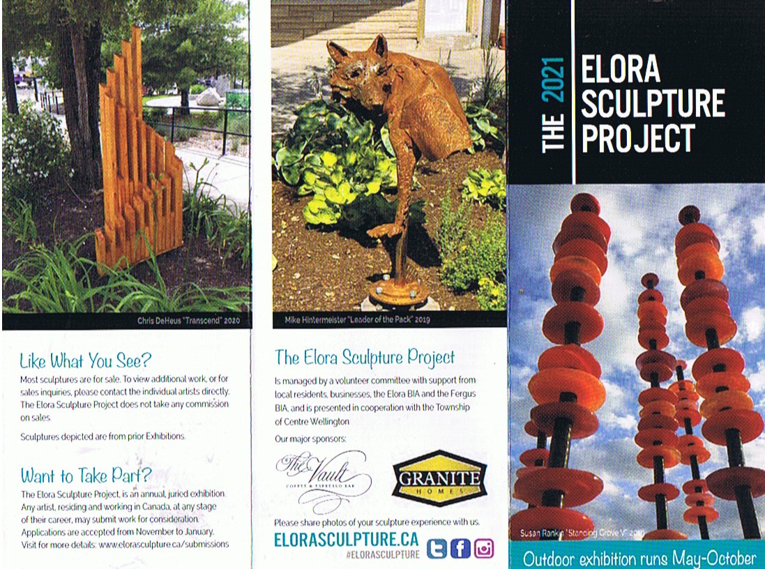 Hammered Out Bits: Elora Sculpture Project - 2021