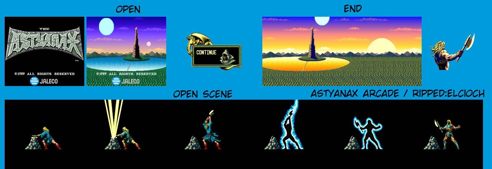 Papel Digital: Astyanax - arcade