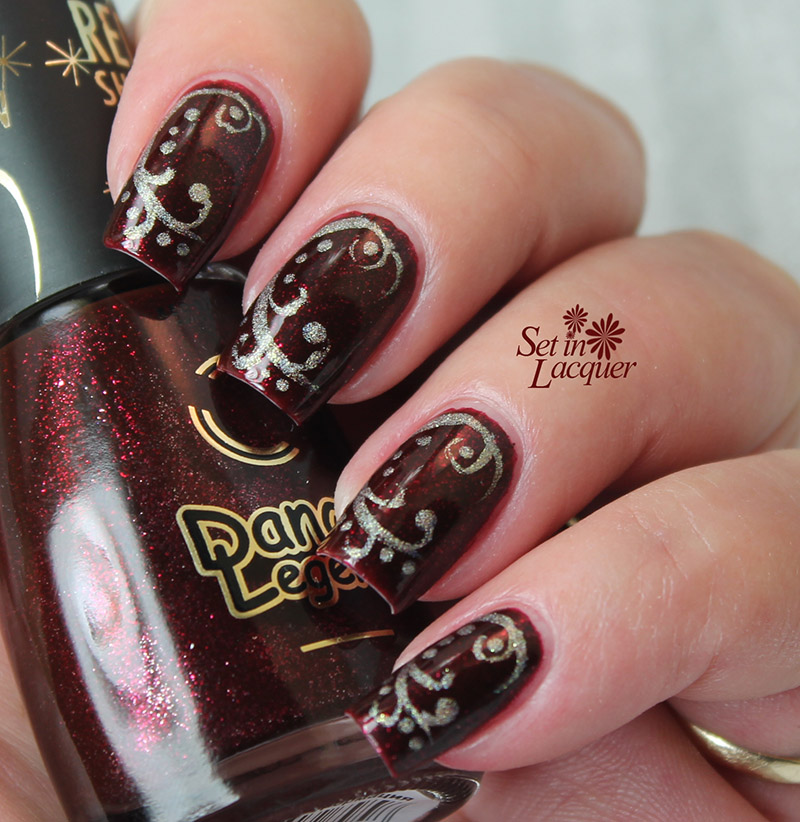 Frilly Freehand Filigree Nail Art | Set in Lacquer | Bloglovin’