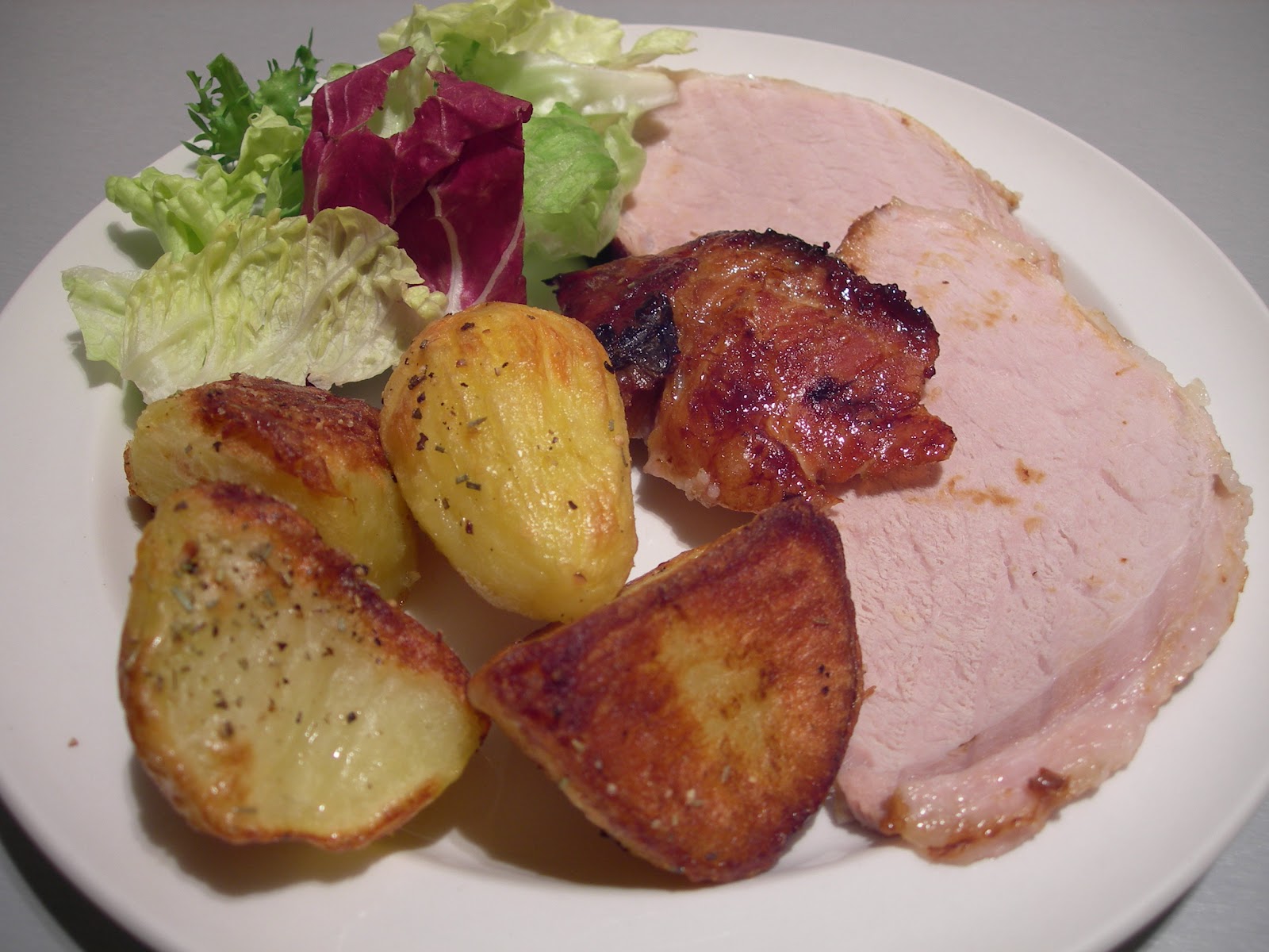 Focaccia al Rosmarino: Honey Glazed Roast Gammon