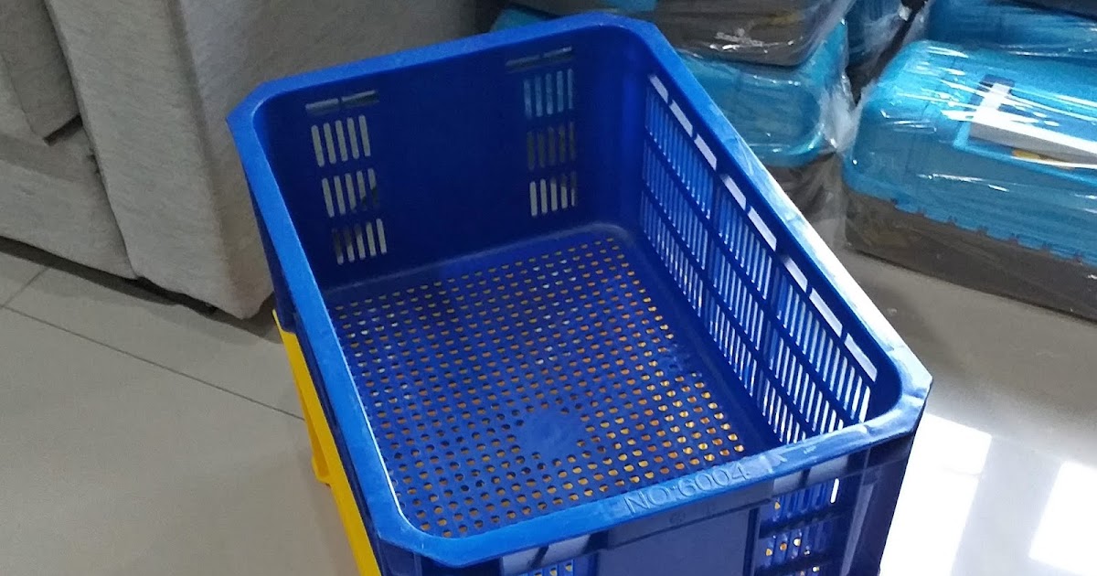 CV. PALETINDO INTI MAKMUR : Container Plastik Berlubang 53 x 36 x 21 Cm