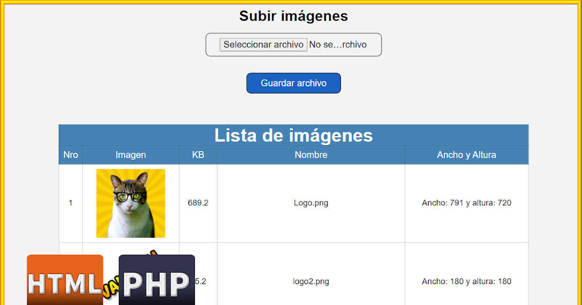 VaidrollTeam: CÓMO SUBIR Y MOSTRAR IMAGENES EN PHP Y HTML