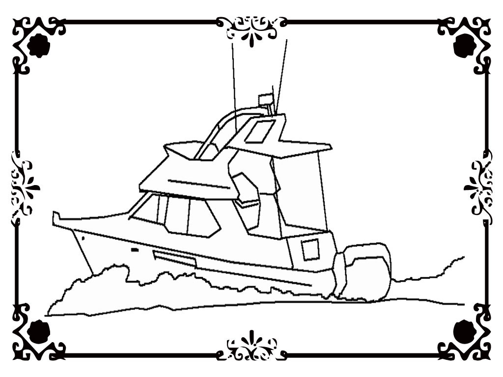 Cruise Ship Captain Coloring Coloring Pages