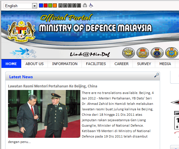 Clever Bulletin: Language mistakes on Mindef website is national ...