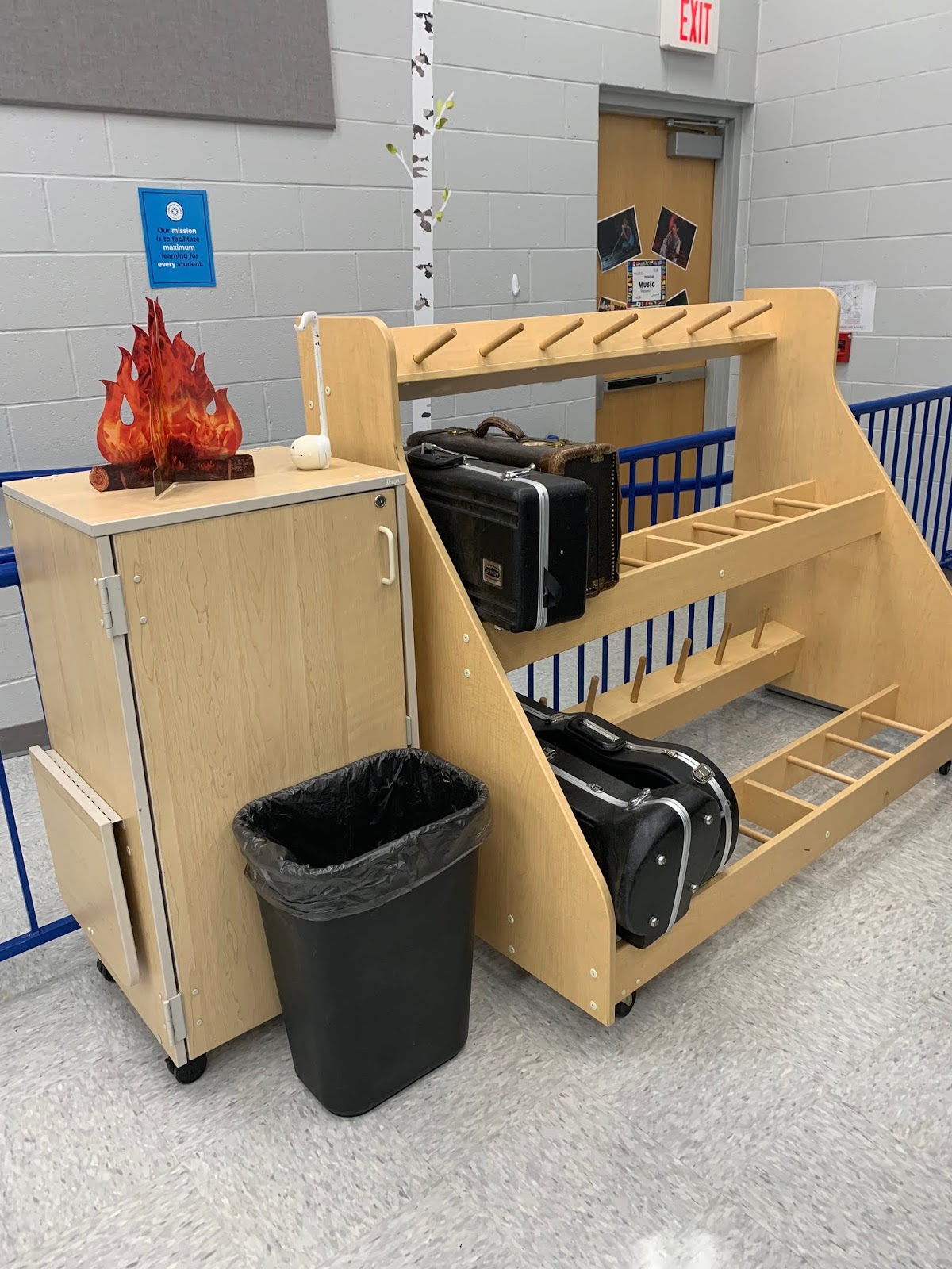 Classroom Reveal, Camping Theme - Aileen's Music Room