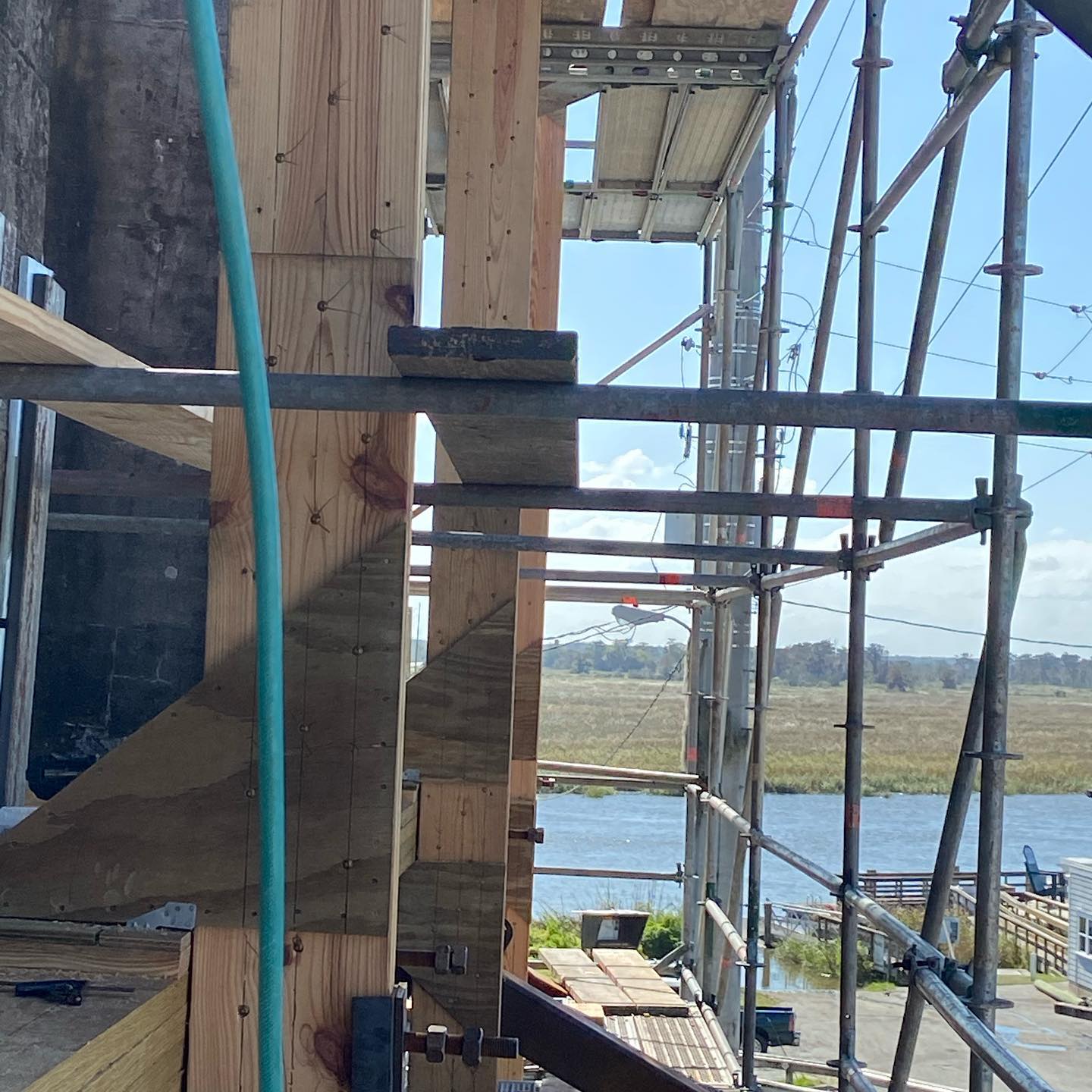 The Civil War Picket: As workers stabilize tabby building that survived ...