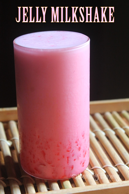 Jelly Milkshake | Jelly Milkshake Recipe