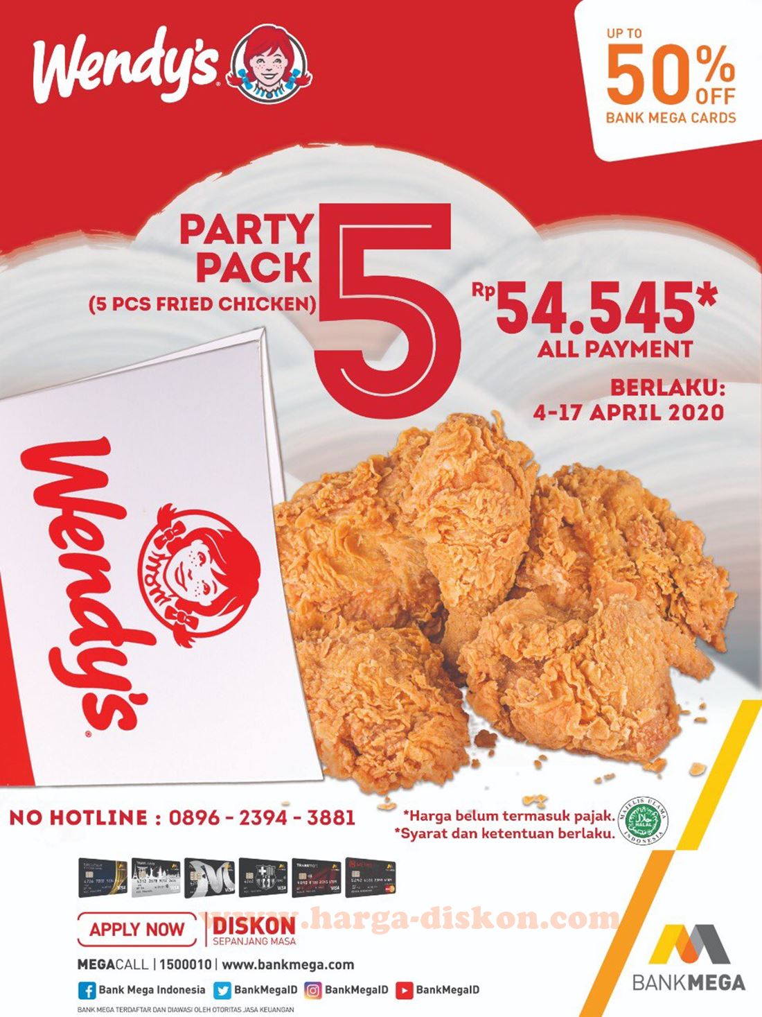 Promo Wendys Terbaru