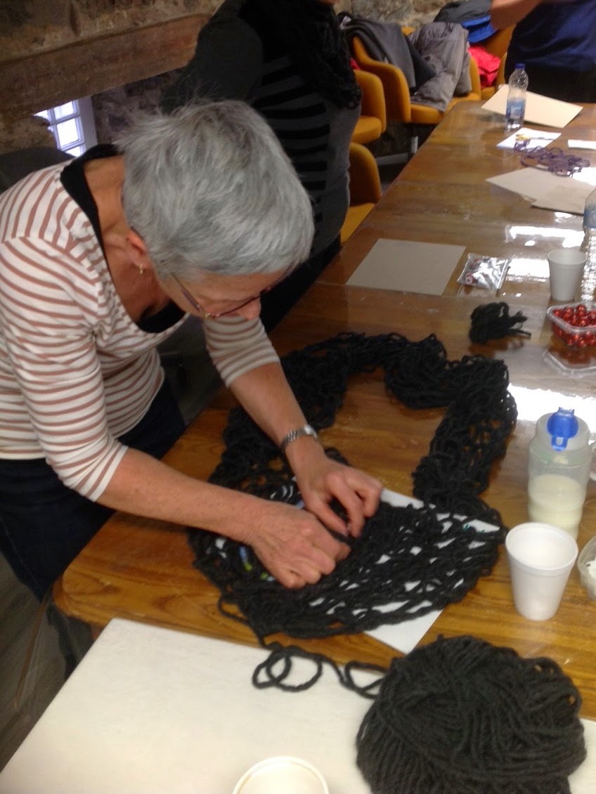 Cercle de Fermières St-Lambert-de-Lauzon: cours de foulard tricotté ...