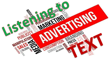 6 Examples of Advertisement Text with Audio Mp3 For Listening English ...