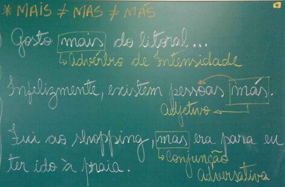 Língua Portuguesa em5Minutos: A Diferença entre MÁS, MAS e MAIS ...