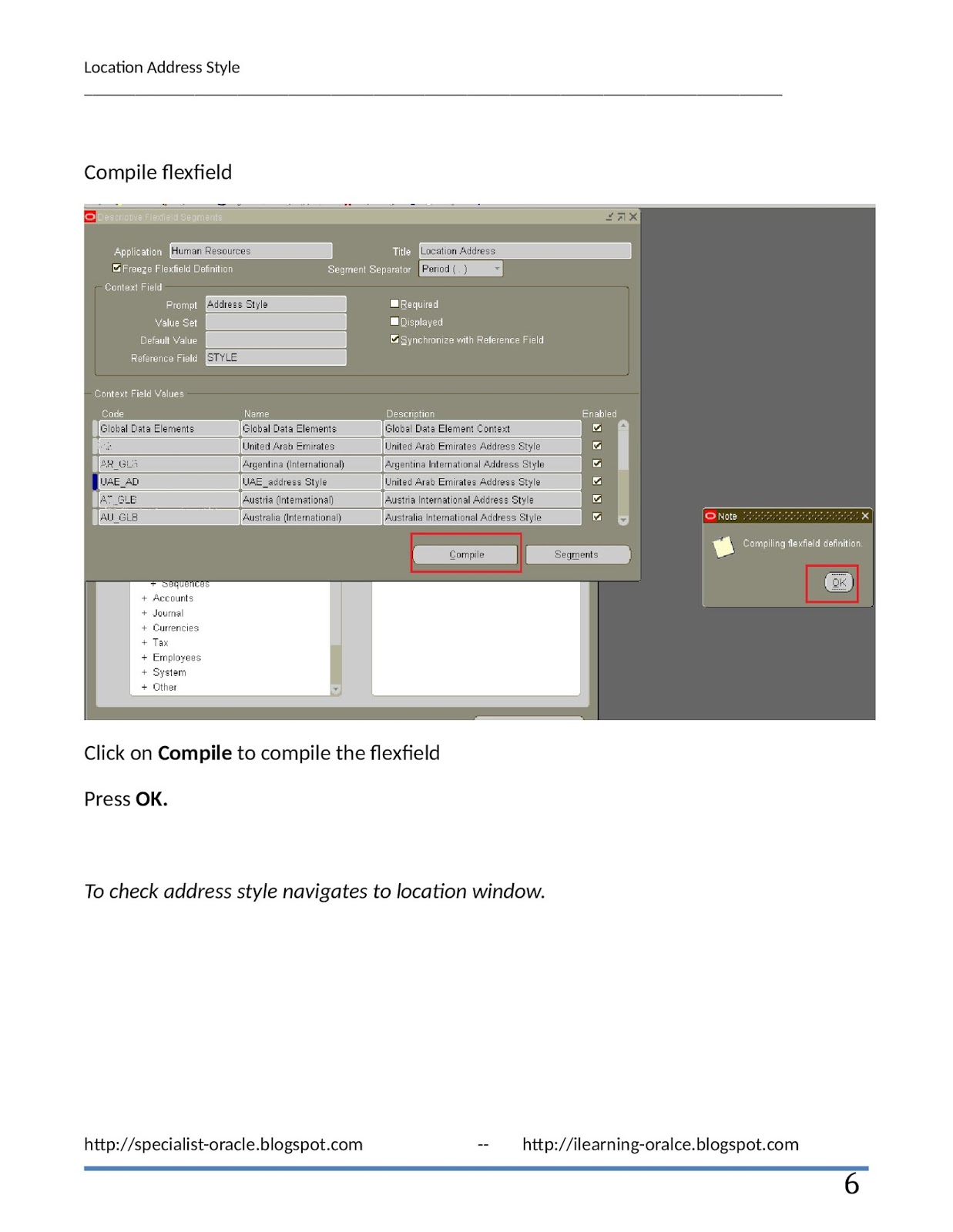 Oracle Certified Applications Specialist - Functional: Descriptive ...