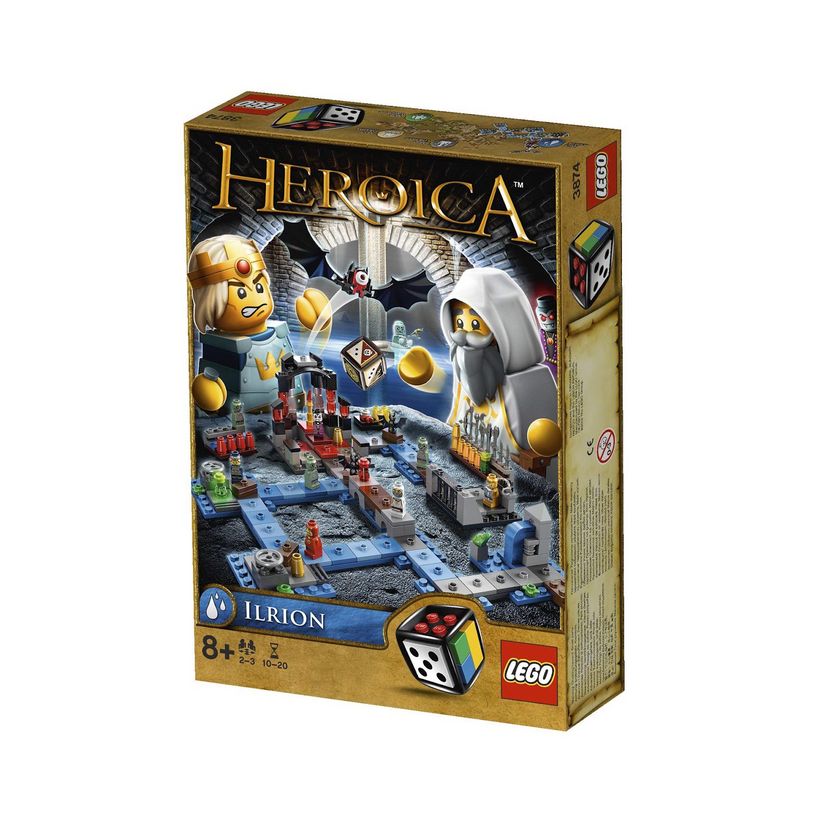 onetwobrick17: LEGO set database: LEGO set database: 3874 heroica ilrion