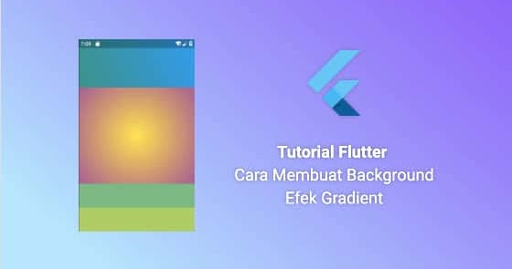 Tutorial Flutter Cara Menciptakan Background Dampak Gradient - Seni Coding