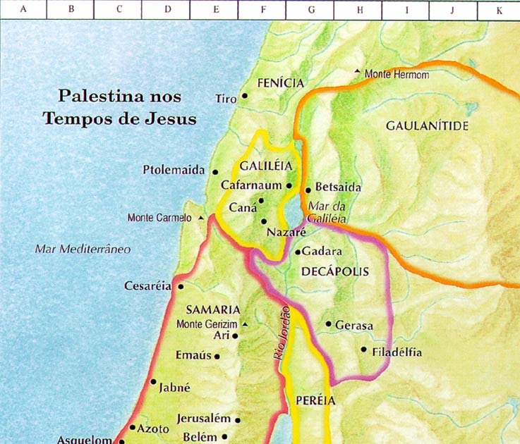 E a Bíblia Tinha Razão...: HISTÓRIA DA PALESTINA - A TERRA PROMETIDA