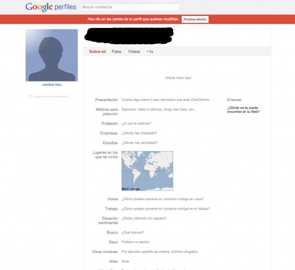 Perfil de Google Plus | Más que informática: