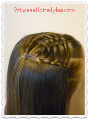 Woven Pyramid Half Up Hairstyle Tutorial | Hairstyles For Girls ...