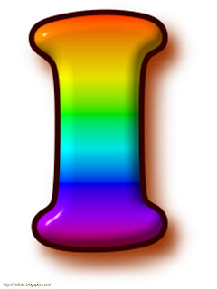 Alfabeto arco iris. - Oh my Alfabetos!