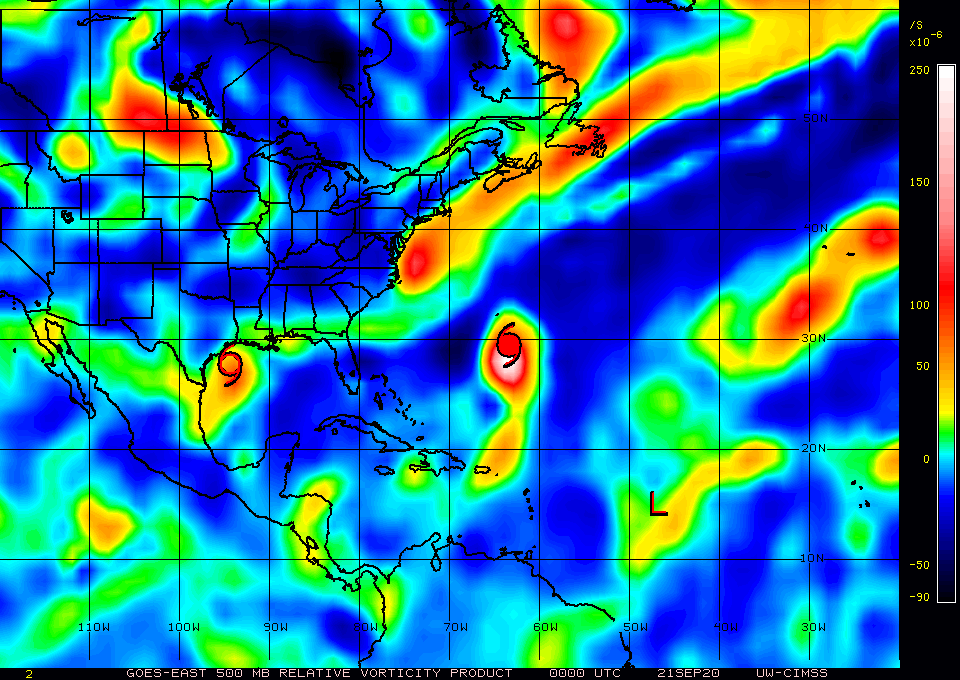 Jyotika's Tropical Storms Blog: Hurricane Teddy and Tropical Storm Beta ...